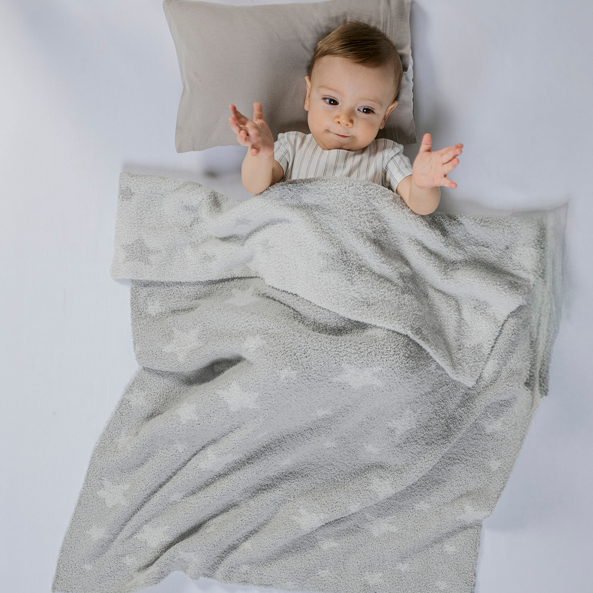 COBIJA BABY VOGA CHENILLE STARS - Mi Vianney